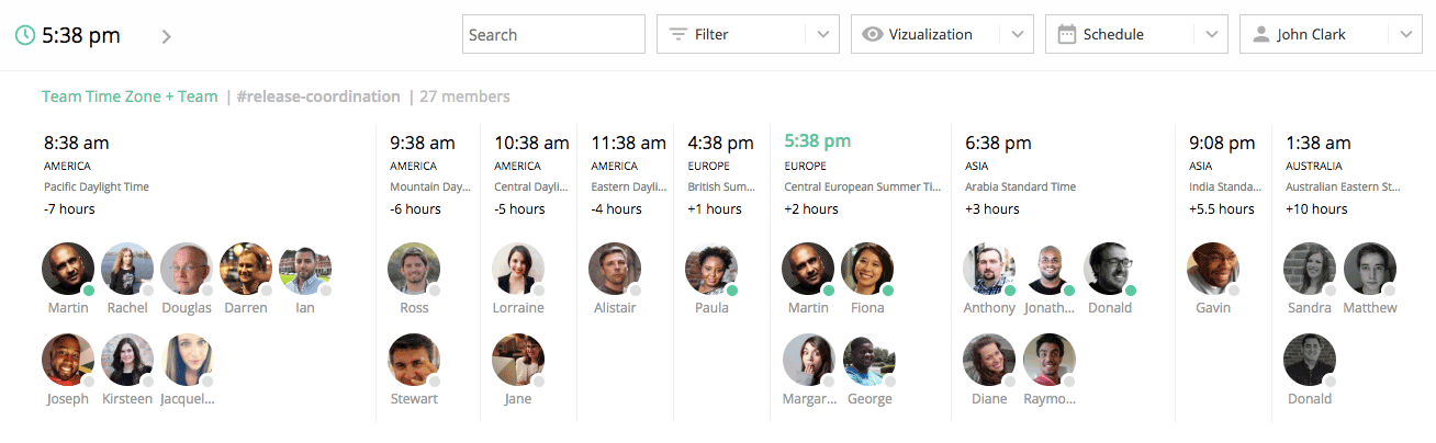 Team Time Zone PRO - Best Slack app & command for managing team time zones.